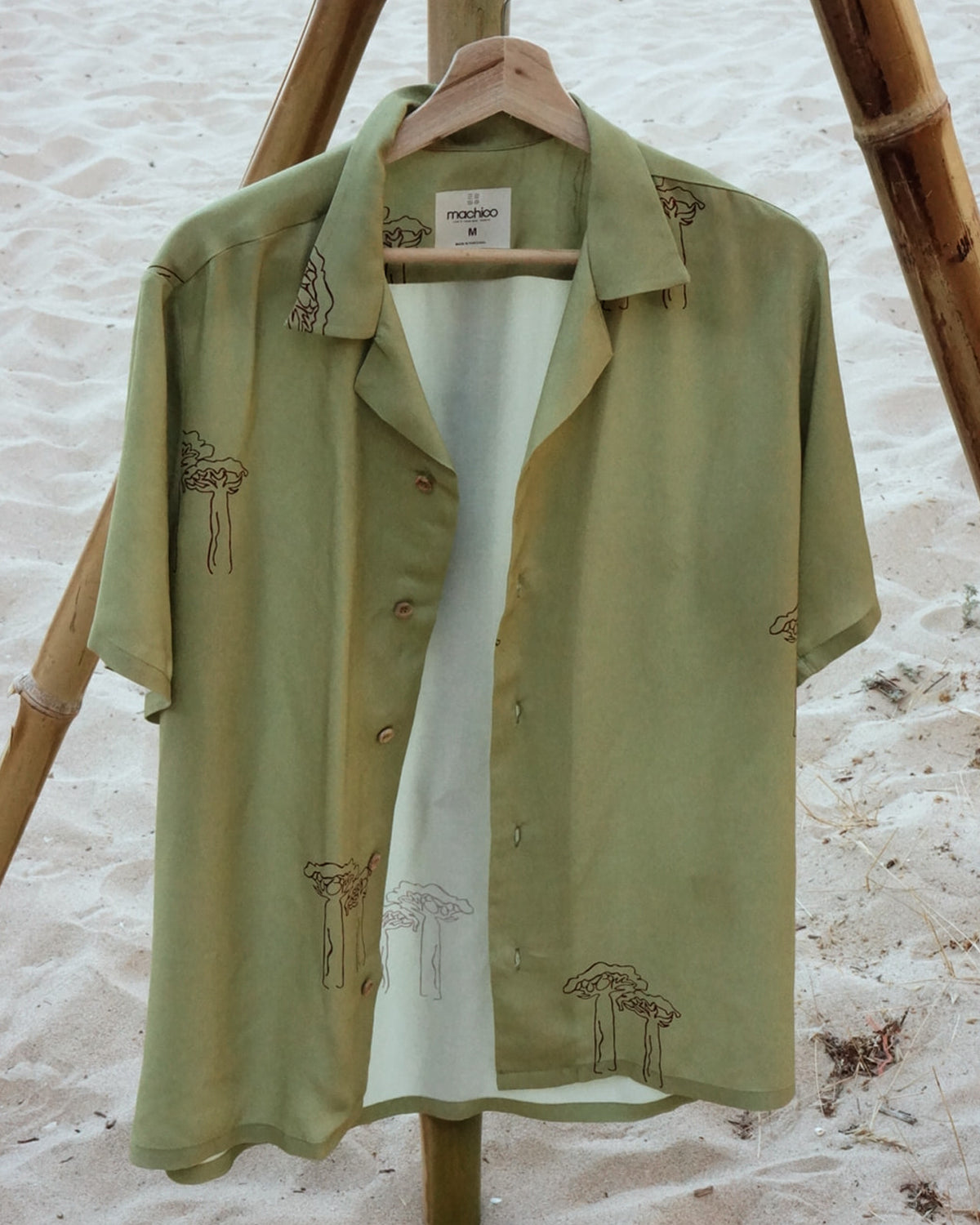 Madagascar Shirt – Baobab Embroidery – Sustainable & Limited Edition