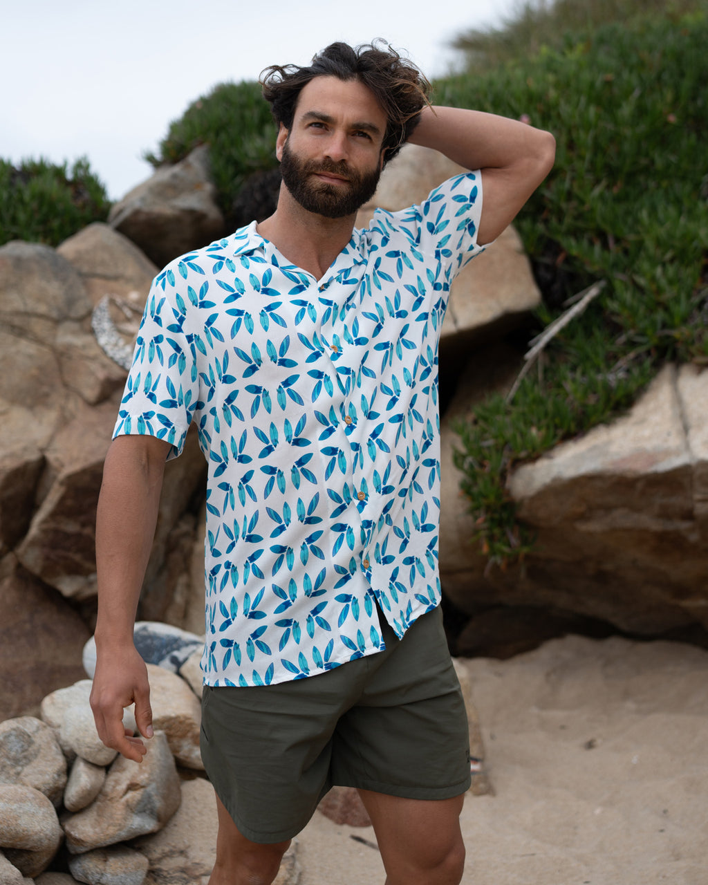 Bali Shirt – Hand-Drawn pattern & Exclusive Edition | Machico Shirts